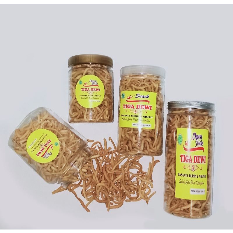 Jual Cheese stick cemilan kue kering lebaran toples tabung 350 gram ...
