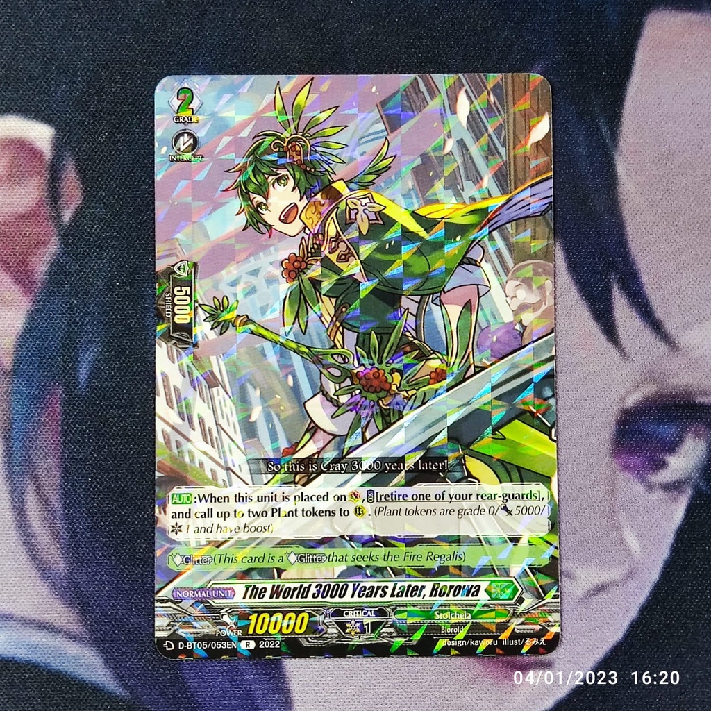 Jual vanguard (EN) the world 3000 years later rorowa D-BT05/053EN R | Shopee Indonesia