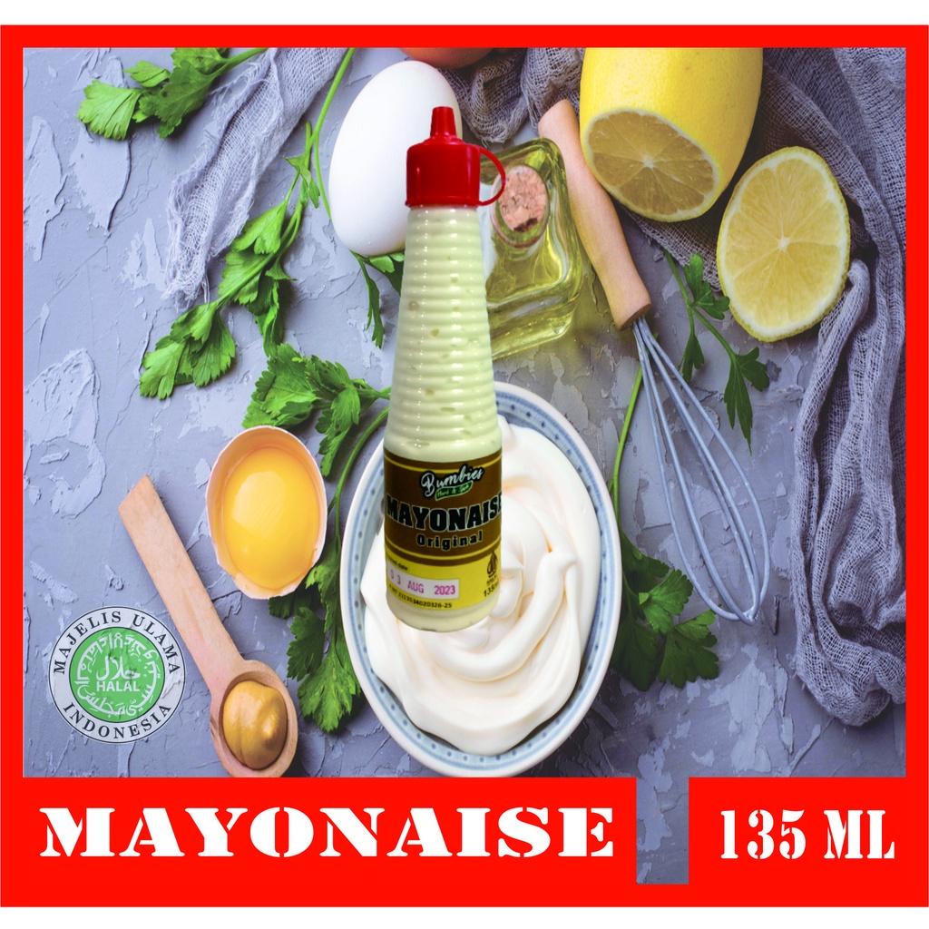 Jual Mayonaise Original Bumbies Condiment 135ml Halal | Mayo ori ...