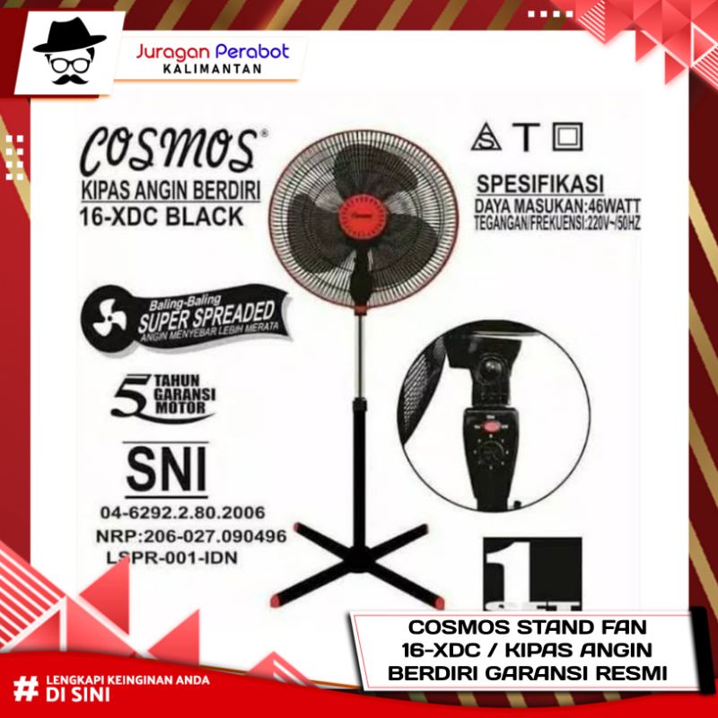 Jual (Garansi Resmi) Cosmos Stand Fan 16 SDB / Kipas Angin Berdiri ...