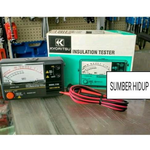 Jual Kyoritsu 3166 Analog Insulation Resistance Tester Megger Manual ...