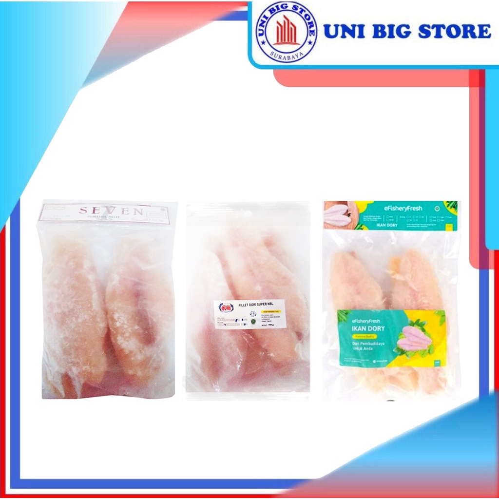 Jual Filet Ikan Dori Dorry Fish Fillet Dory Frozen 1 kg Kualitas ...