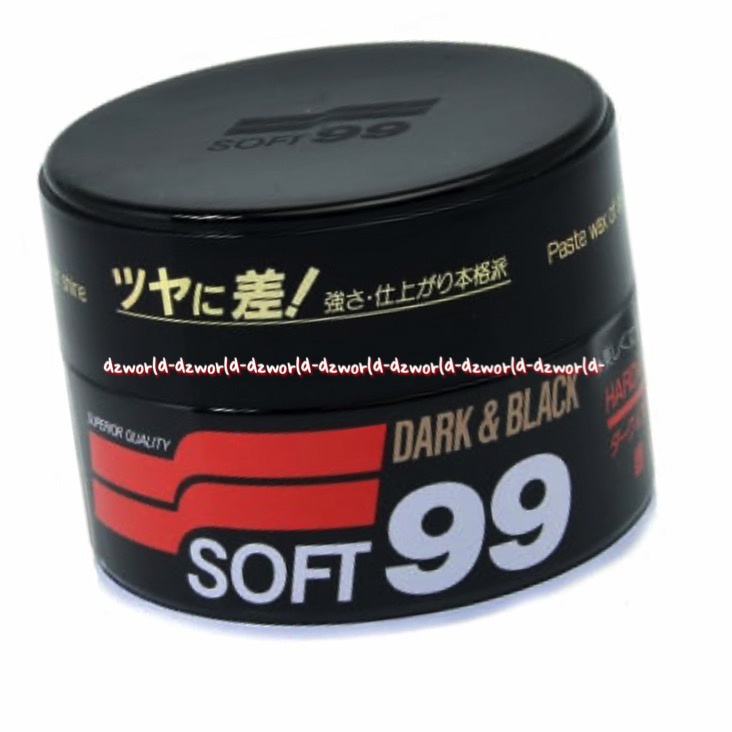 Jual Soft 99 Wax Paste Dark & Black Paste 300ml Formula Carnauba Untuk ...