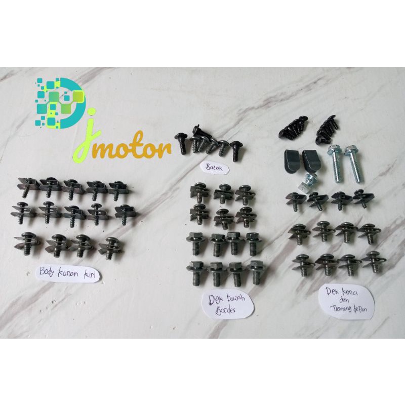 Jual baut baud body full set scoopy fi old | Shopee Indonesia