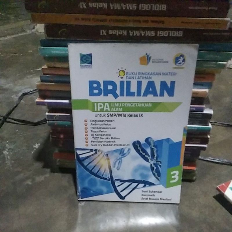Jual buku ringkasan materi dan latihan brilian IPA untuk SMP kelas 3 ...