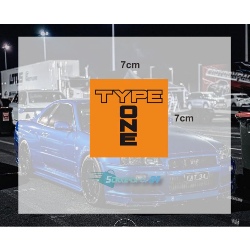 Jual stiker type one | Shopee Indonesia