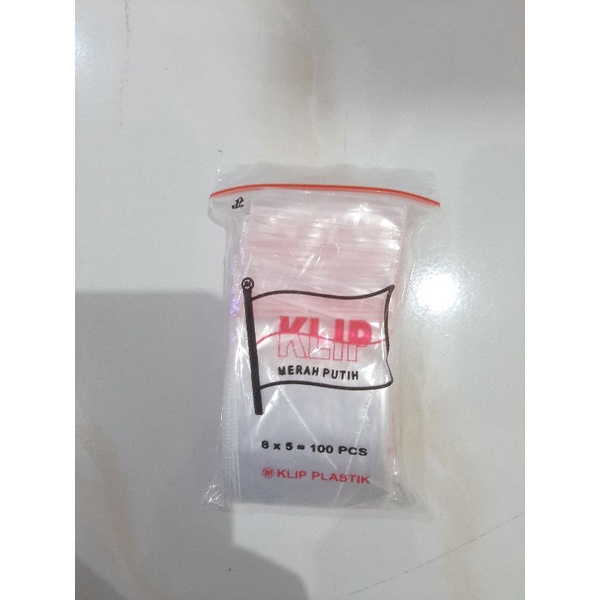 Jual Klip Plastik Merek Merah Putih isi 100 pcs | Shopee Indonesia