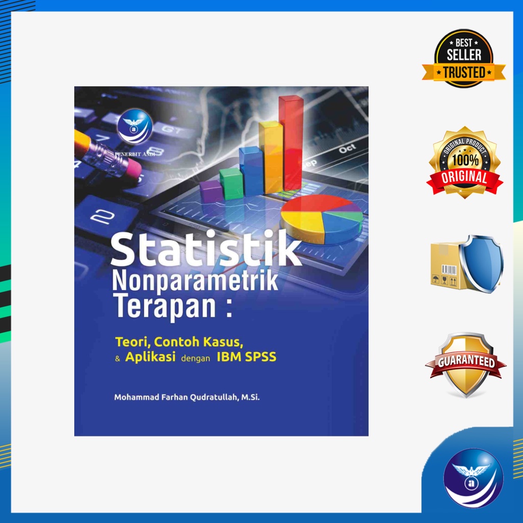 Jual Statistik Nonparametrik Terapan: Teori, Contoh Kasus, Dan Aplikasi ...