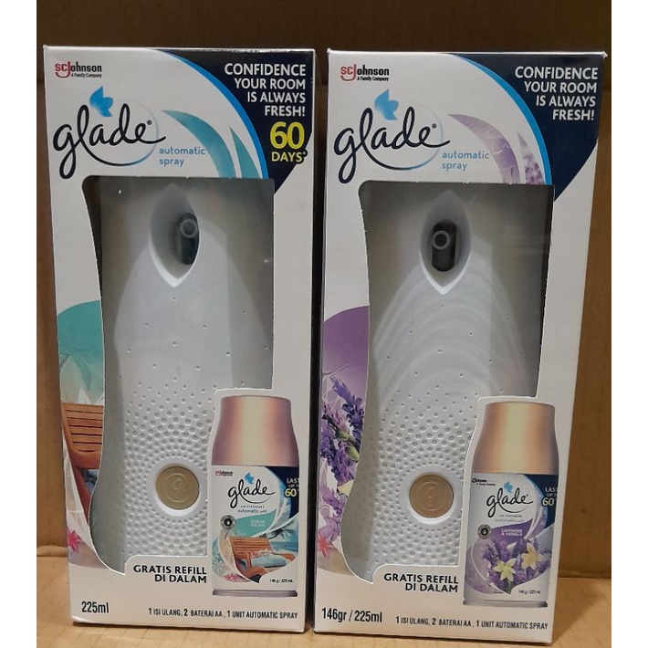 Jual Glade Matic Spray + Alat (146gr + 225ml) | Shopee Indonesia