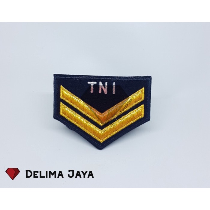Jual Pangkat PDU Sertu Staff & Komando - Hitam Staff | Shopee Indonesia