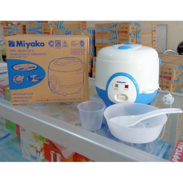 Jual Rice Cooker Miyako MCM 606 A / Magic com Miyako MCM 606A 0.6 Liter ...