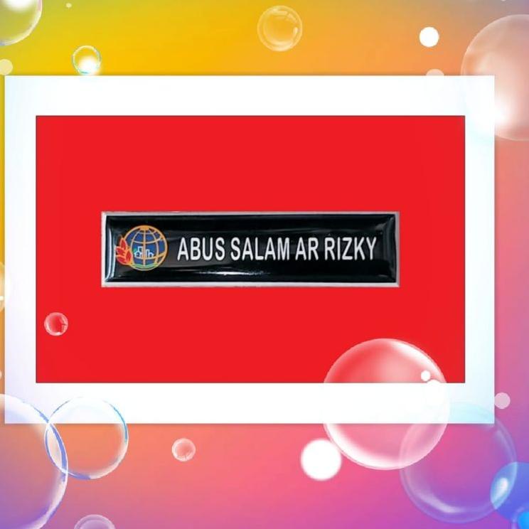 Jual Berkualitas정 Name Tag Acrilic Putih Logo ATR / BPN | Shopee Indonesia