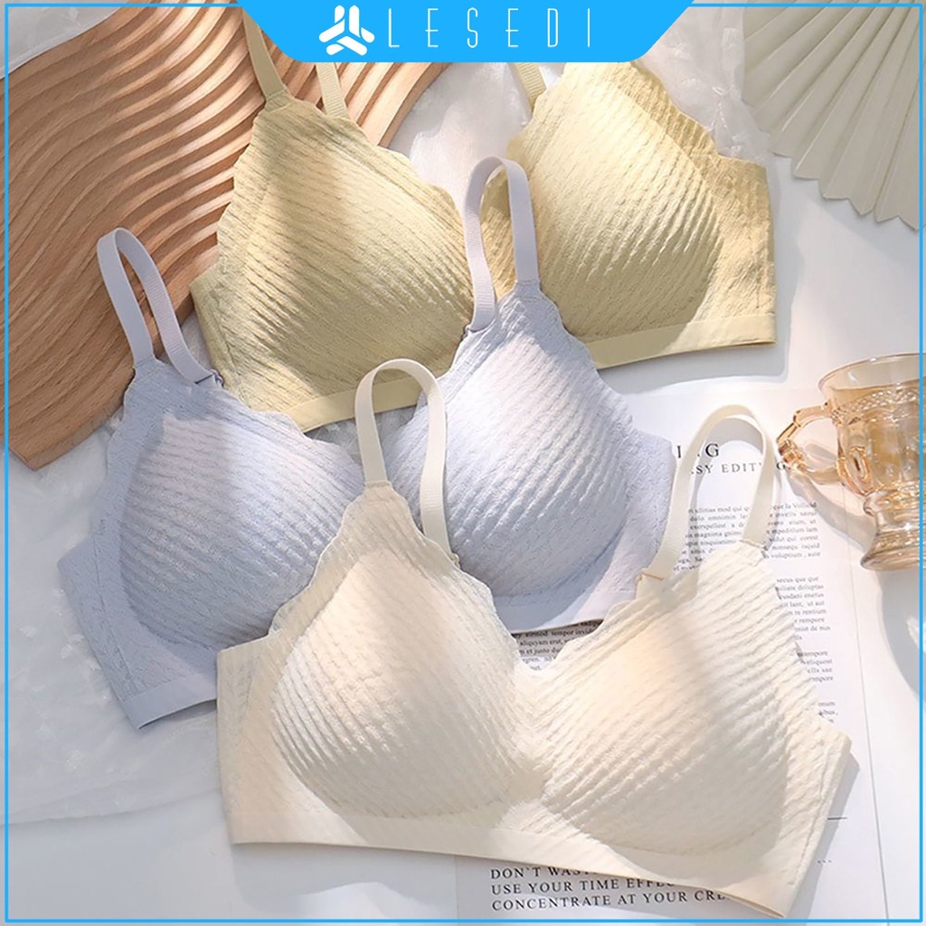 Jual LESEDI BRA Seamless Renda Halus BH Push Up Bra Wanita BH Ringan ...