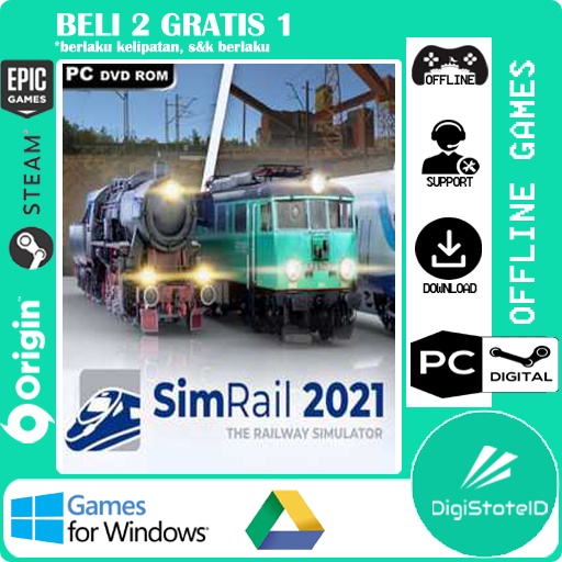Jual SimRail The Railway Simulator - Game PC | Shopee Indonesia