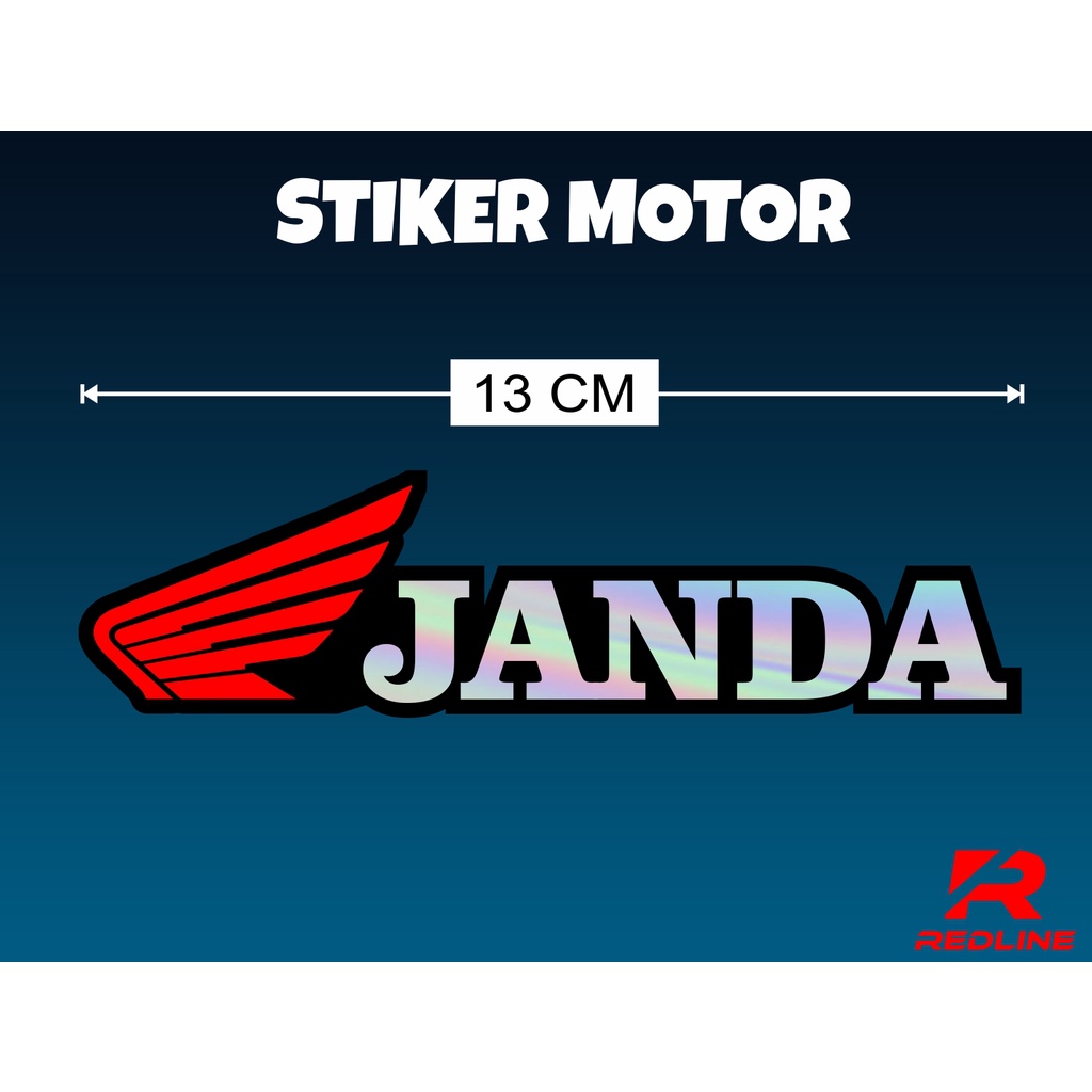 Jual STIKER JANDA PRINT CUT STIKER MOTOR TAHAN AIR | Shopee Indonesia