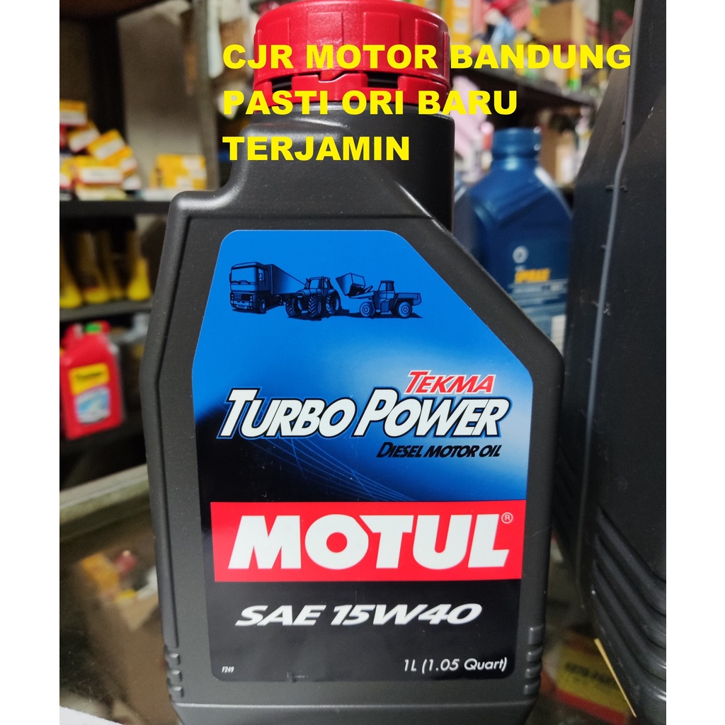 Jual Oli Mobil Mesin Diesel Motul Tekma Turbo Power 15w 40 Botol 1 ...