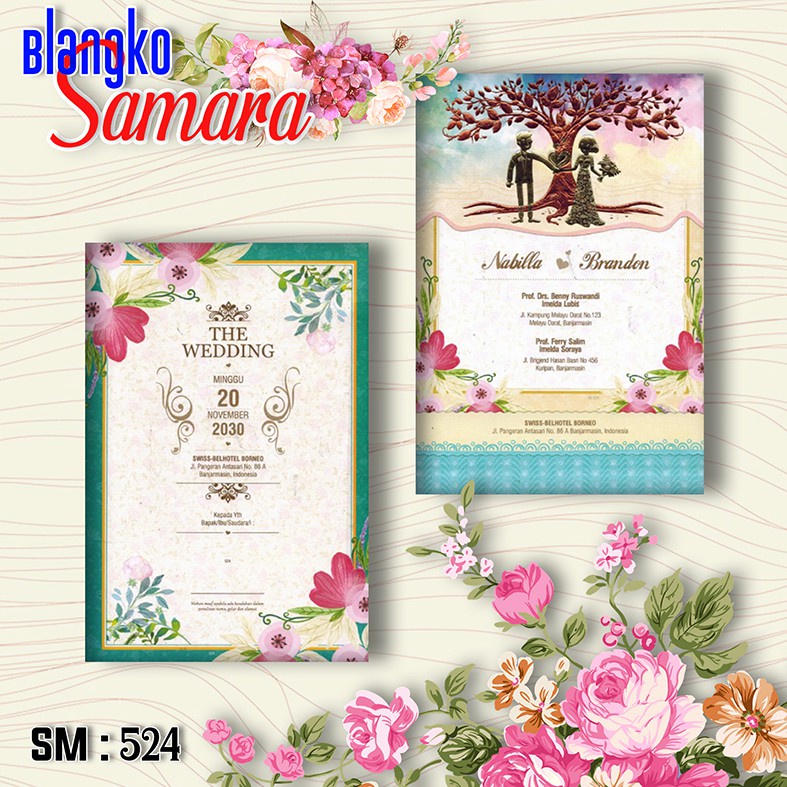 Jual Undangan Samara 524 | Shopee Indonesia