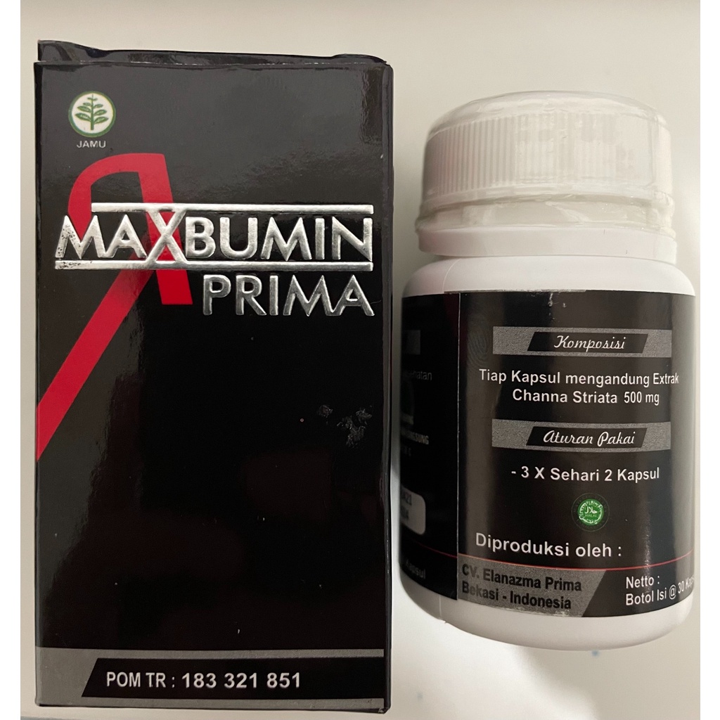 Jual Maxbumin Prima (EXTRAK IKAN GABUS) | Shopee Indonesia