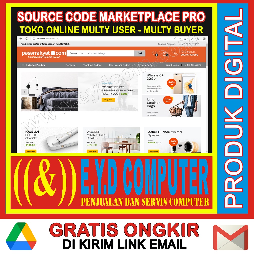 Jual SOURCE CODE MARKETPLACE PRO DENGAN FITUR TERBAIK PRODUK DIGITAL ...