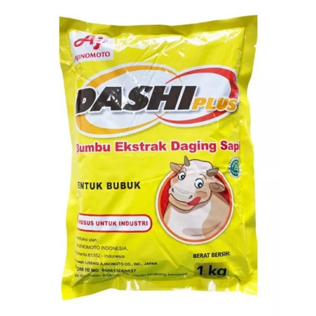 Jual DASHI PLUS 1KG / DASHI POWDER 1 KG / AJINOMOTO DASHI / DASHI BUMBU EKSTRAK DAGING SAPI 1 KG ...