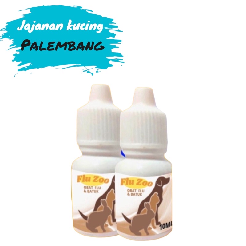 Jual Obat flu dan pilek untuk kucing anjing dan kelinci Ampuh FLU ZOO 10ml | Shopee Indonesia