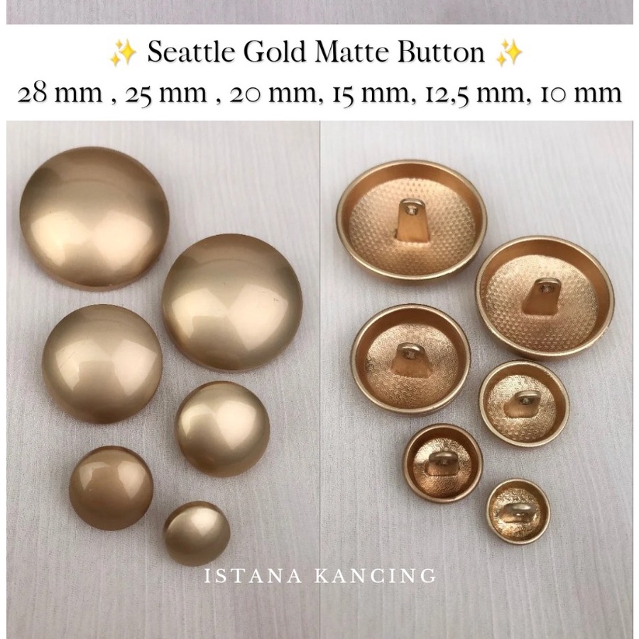 Jual Kancing Metal Premium Kancing Jamur Seattle 28mm 25mm 20mm 15mm 12 ...