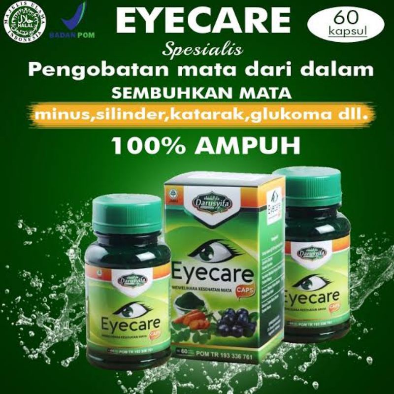 Jual Eyecare Asli Original Obat Mata Plus Minus Katarak | Shopee Indonesia