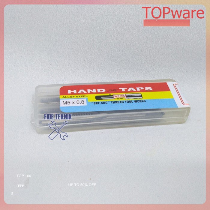 Jual SKF SKC hand tap M5 x 0,8 Mata Tap | Shopee Indonesia