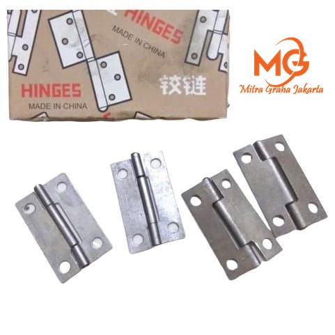 Jual Engsel Tipis RRT 2" Inch Engsel Plat Pintu Kandang Ayam Jendela ...