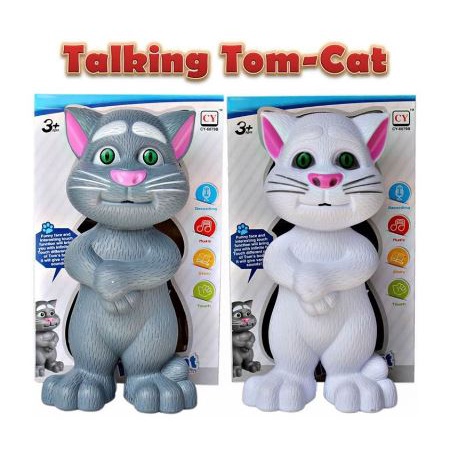 Jual Mainan Intelligent Talking Copy Sound Tom Cat / Kucing Bicara ...