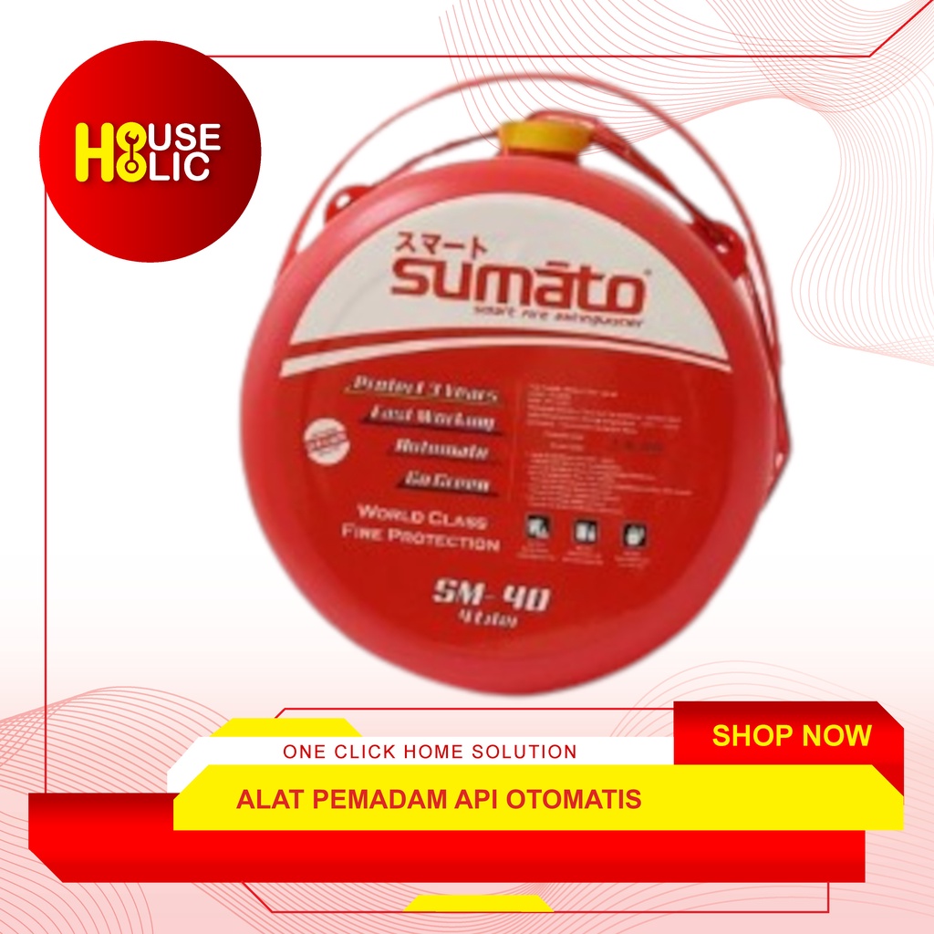 Jual Alat Pemadam Api Otomatis SM 40 / Pemadam Kebakaran Apar Ringan ...