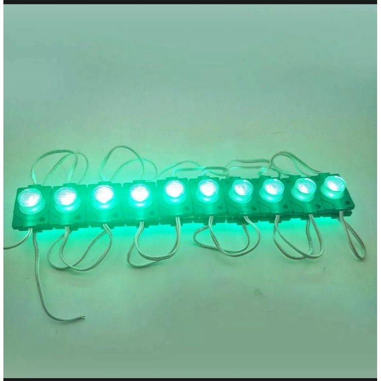 Jual 10 biji Lampu Led Modul 1 mata besar 12volt lampu kolong, lampu ...