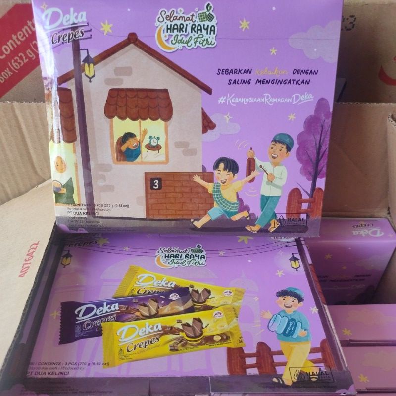 Jual Deka Crepes kemasan UNGU | Shopee Indonesia