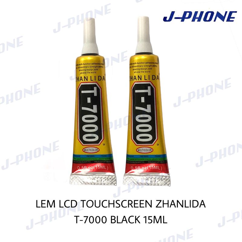 Jual LEM LCD TOUCHSCREEN T7000 ZHANLIDA 15ML BLACK ORIGINAL | Shopee Indonesia