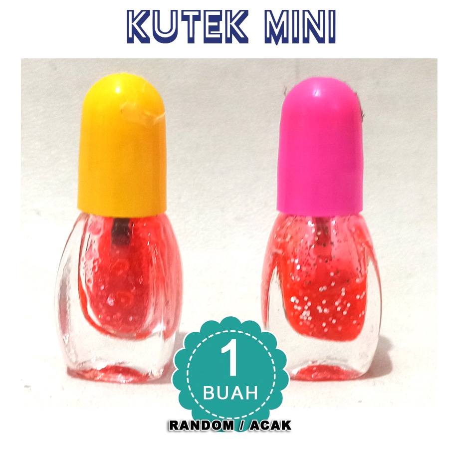 Jual Kutek Mini - Satuan acak - KUTEK MINI - Kutek mini anak kecil ...
