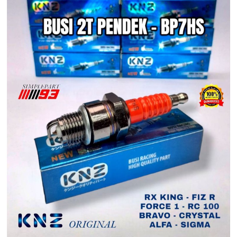 Jual BUSI MOTOR 2T / BUSI RACING [ KNZ - BP7HS ] YAMAHA - RX KING , FIZ ...