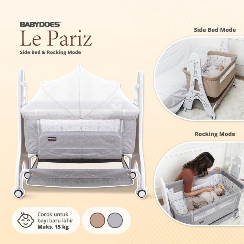 Jual BabyDoes BD 1634 Le Pariz / BD 1635 B Side Bed Jiraff / BD 1781 ...