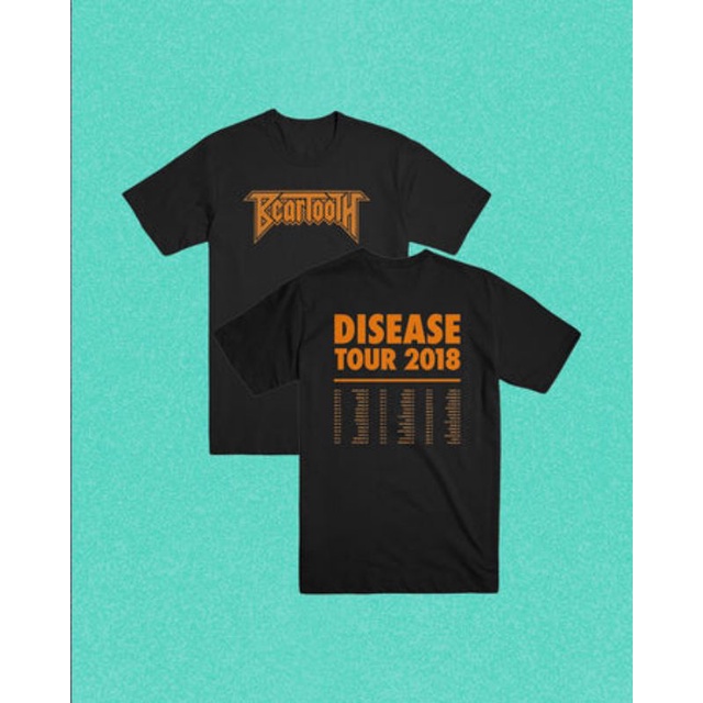 Jual Beartooth - Disease Tour 2018 official Merch (Rare) | Shopee Indonesia