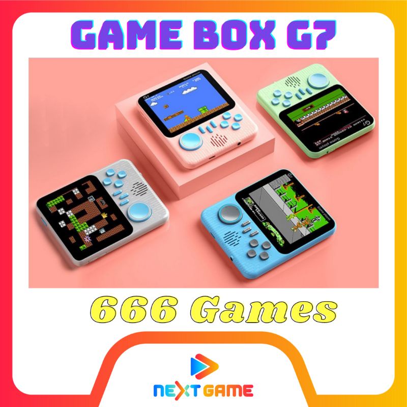 Jual G7 Console Game Box 666 in 1 with Handle Controller - Mainan ...