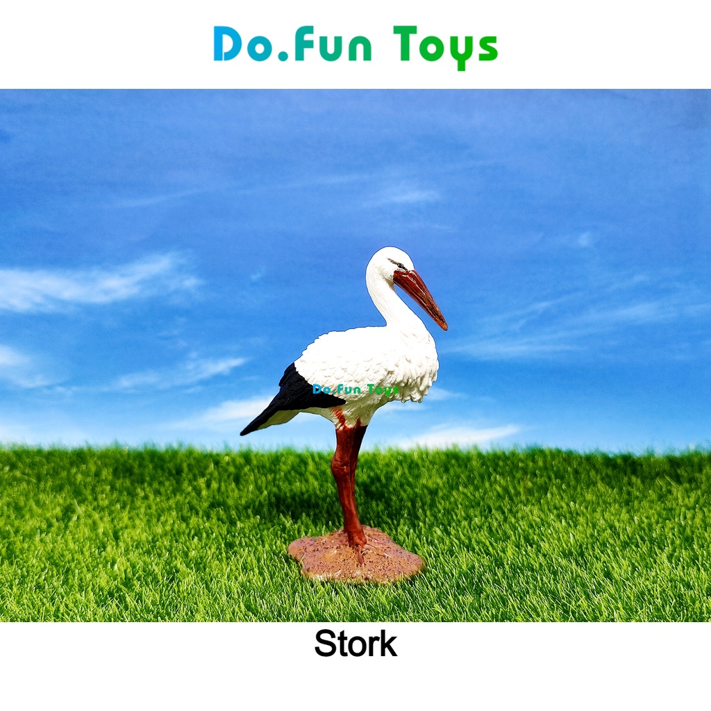 Jual Animal Figurine | STORK/ Mainan Miniatur Binatang Burung Bangau ...