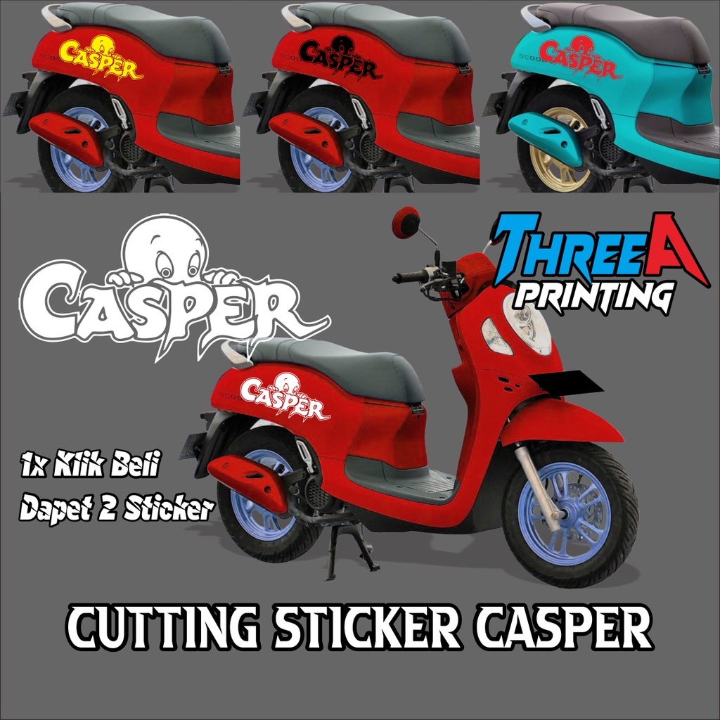 Jual cutting stiker CASPER | Shopee Indonesia