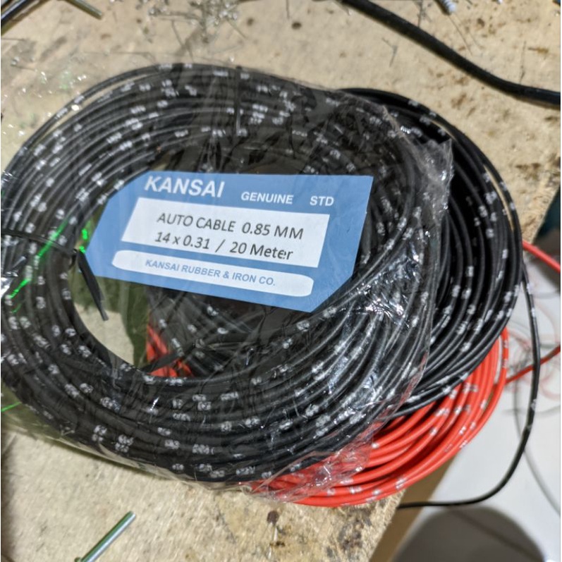 Jual kabel rakit 0,85 tembaga bintik Jepang per 1 meter | Shopee Indonesia