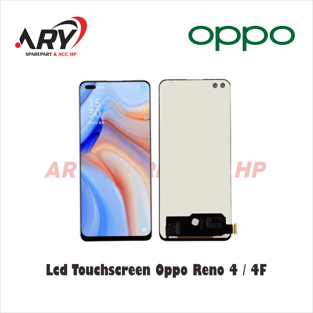Jual Lcd Oppo Reno 4 / Reno 4f / Reno 4f Lite / A93 2020 / f17 Pro Fullset Contras | Shopee ...