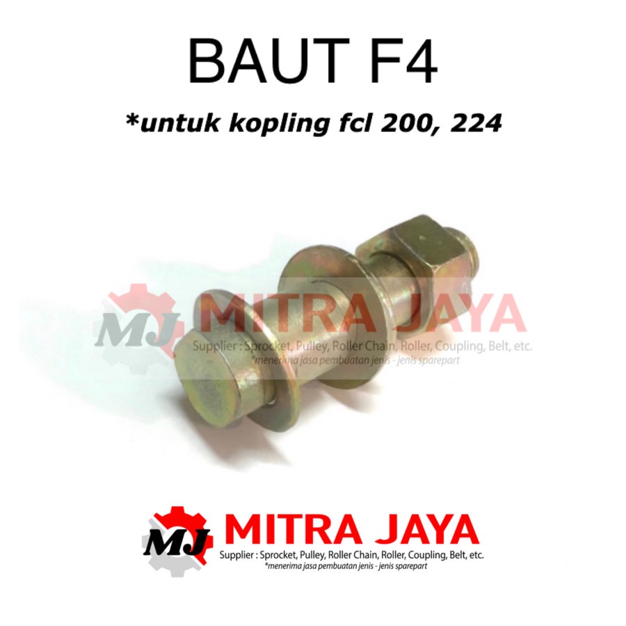 Jual BAUT F4 NUT COUPLING KOPLING KOPEL FCL | Shopee Indonesia