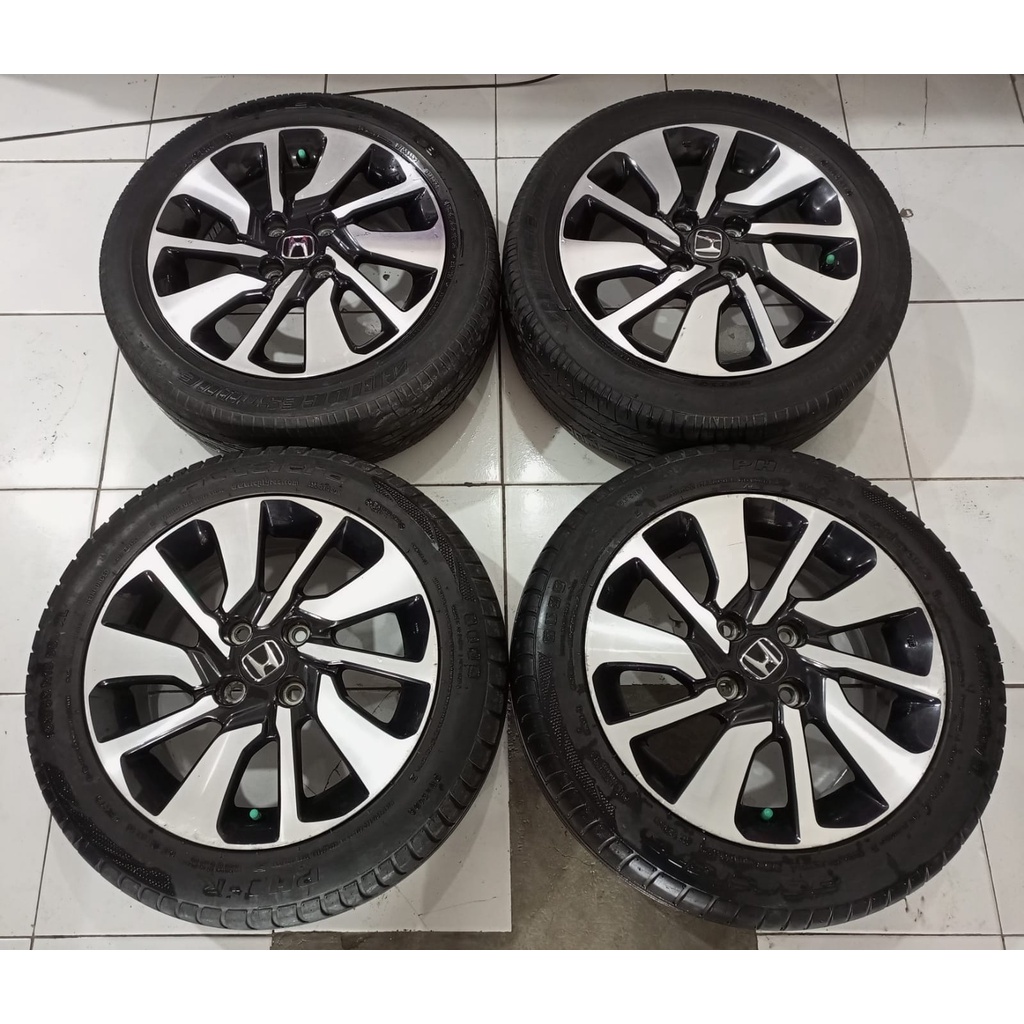 Jual VELG MOBIL SECOND STANDAR NEW BRIO RS RING 15 LEBAR 6 PCD 4X100 + BAN 185 55 R15 | Shopee ...