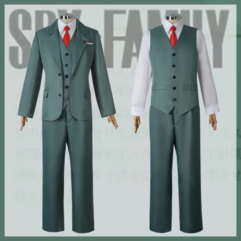 Jual ready stock loid forger spyxfamily costume cosplay set include ...