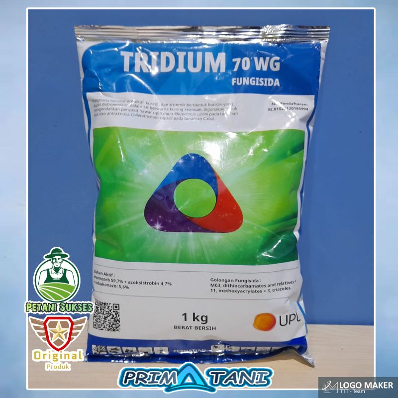 Jual (100% ORIGINAL) - Fungisida TRIDIUM 70WG 1Kg - Ampuh atasi Busuk ...