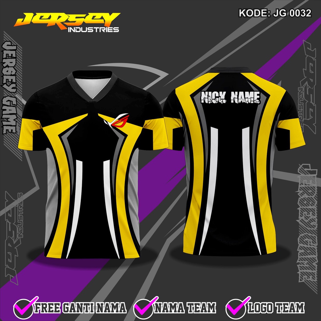 Jual Custom Jersey Team E Sport Desain Keren, Kaos Jersey Game Desain ...