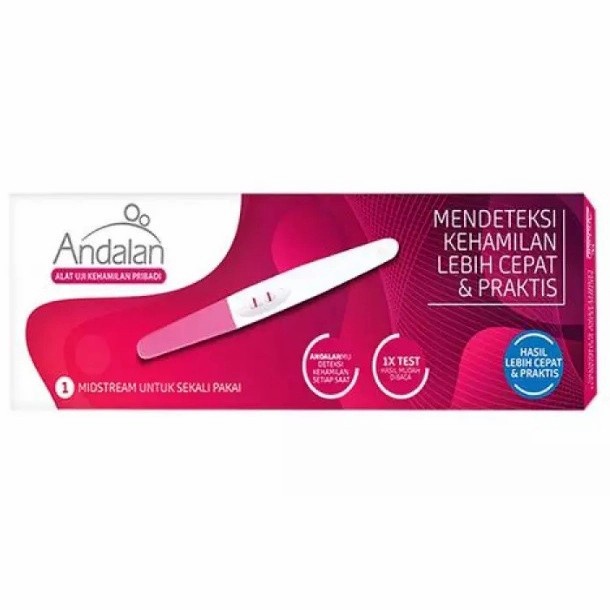 Jual Test Pack Andalan Compact Pregnancy Test Midstream - Alat Uji ...