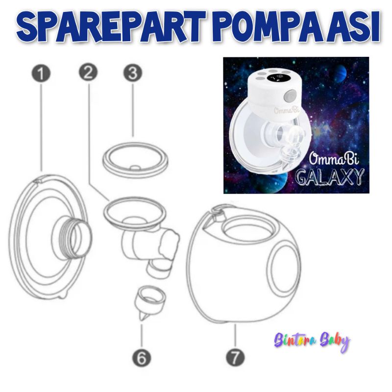 Jual Sparepart Pompa Asi Ommabi Valve Pompa Asi OmmaBi Galaxy Handsfree ...